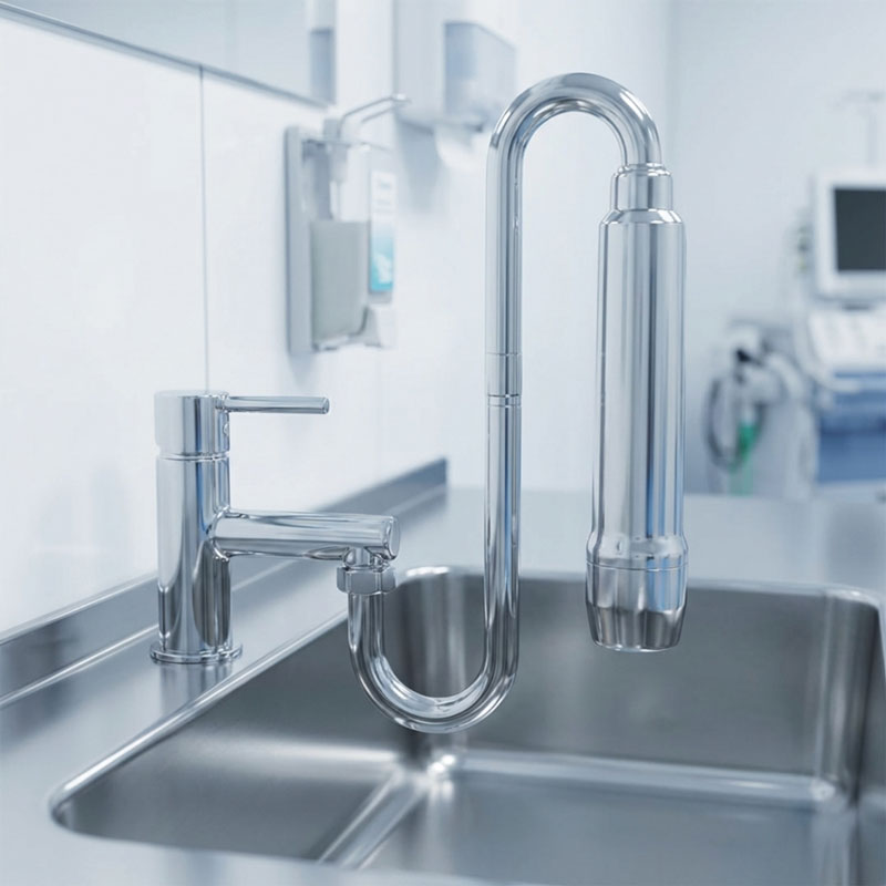 tap-tech-on-a-sink-at-hospital » Working Pressure Magazine